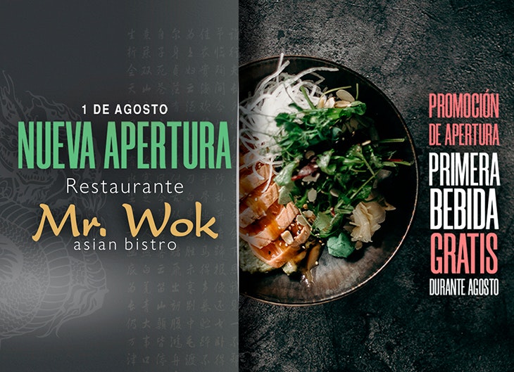 Mr. Wok abre sus puertas en Max Ocio