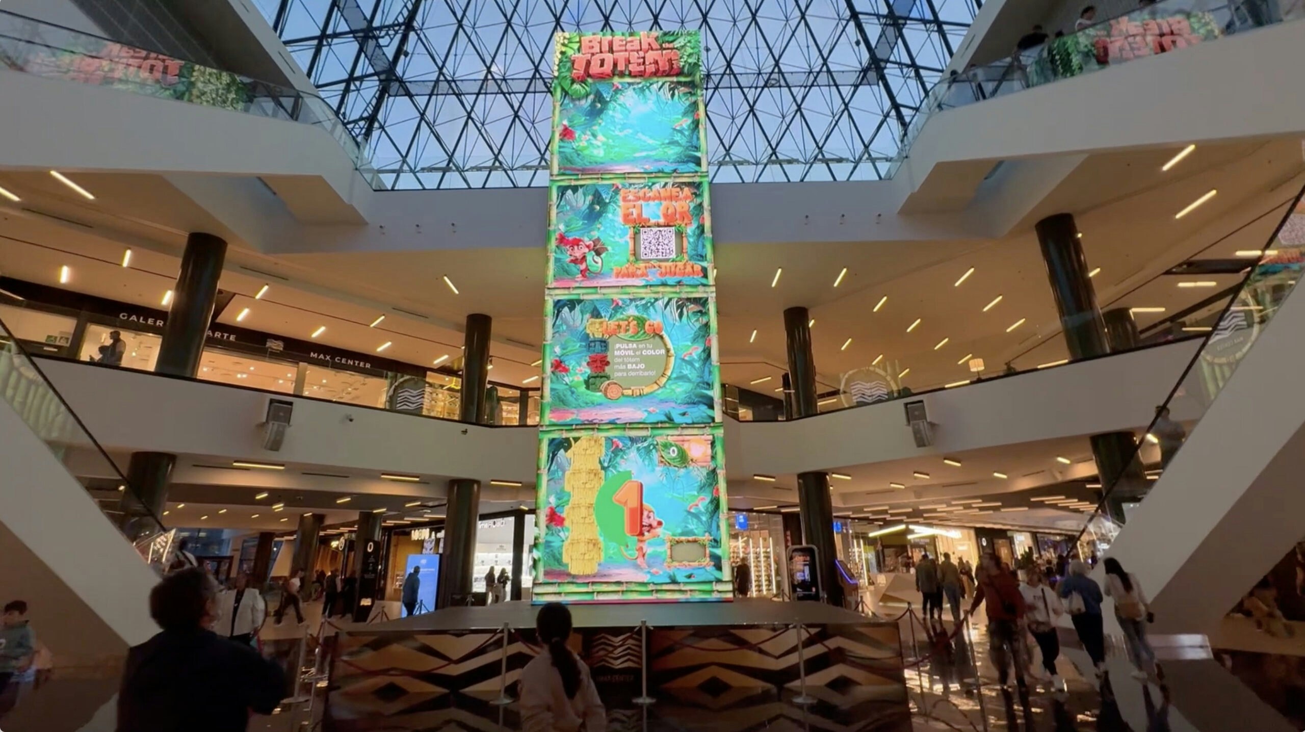 ¡Descubre el éxito del nuevo juego "Break the Totem" en Max Center ...