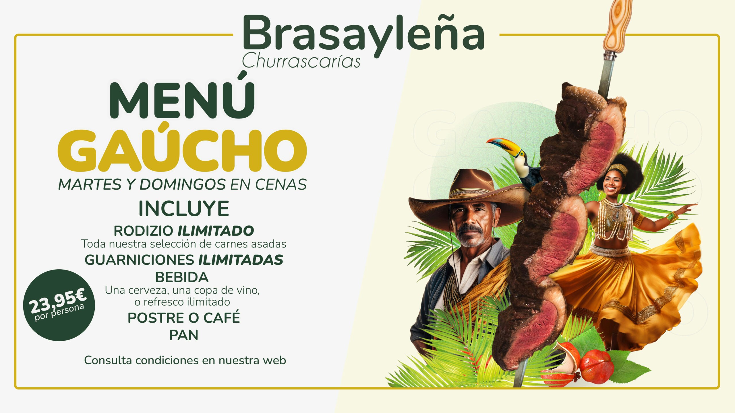 Descubre el Nuevo Menú Gaucho de Brasayleña | MaxCenter