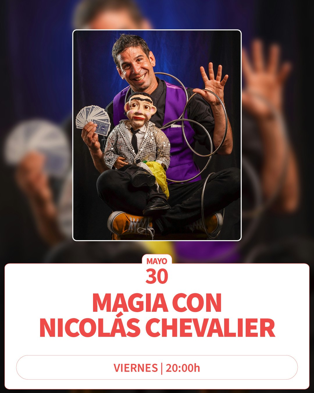 Magia con Nicolás Chevalier | MaxCenter